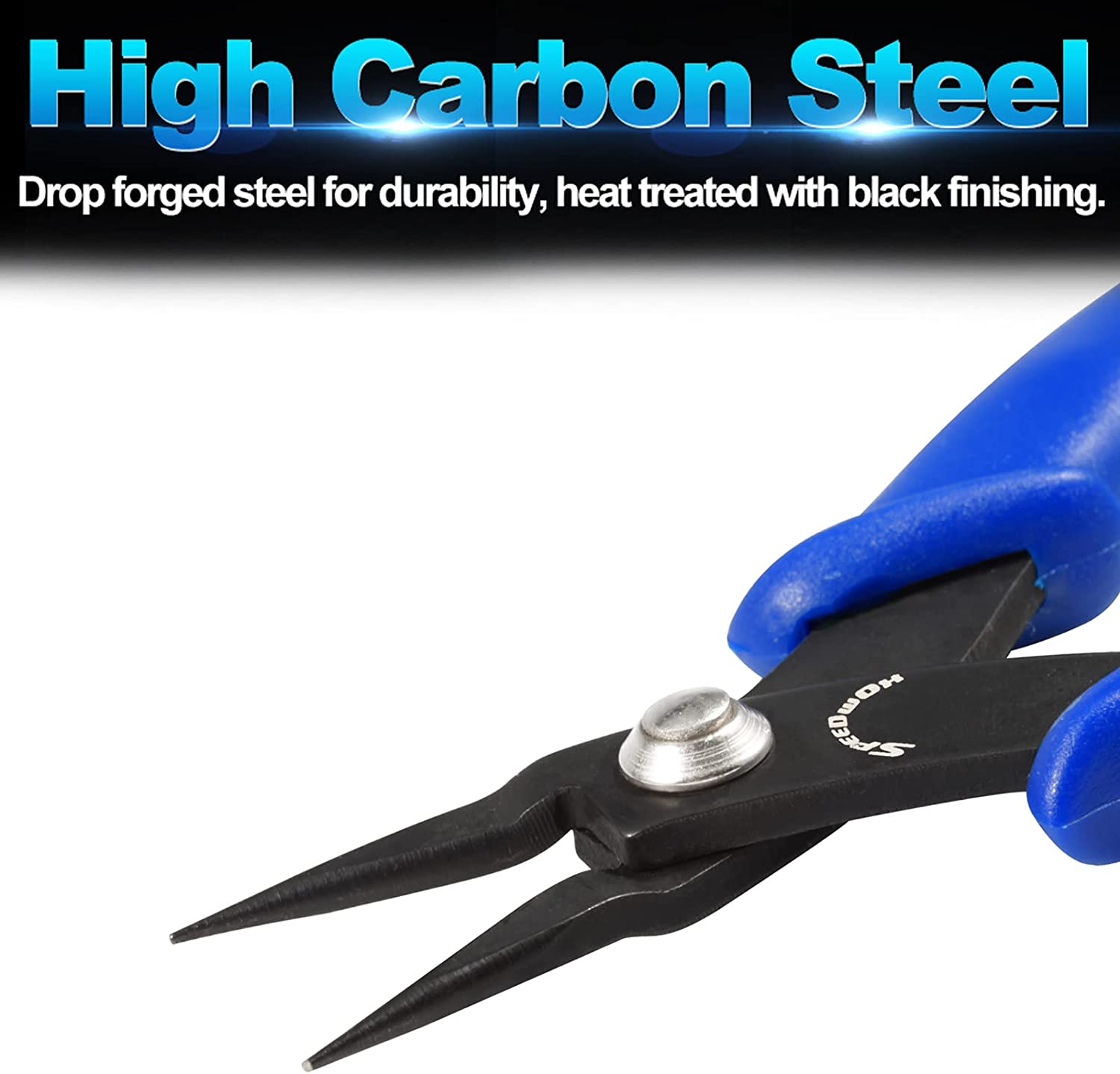 GHRTGR-Round Nose Pliers with smooth jaws 5.5 Inch Jewelry Pliers for ...