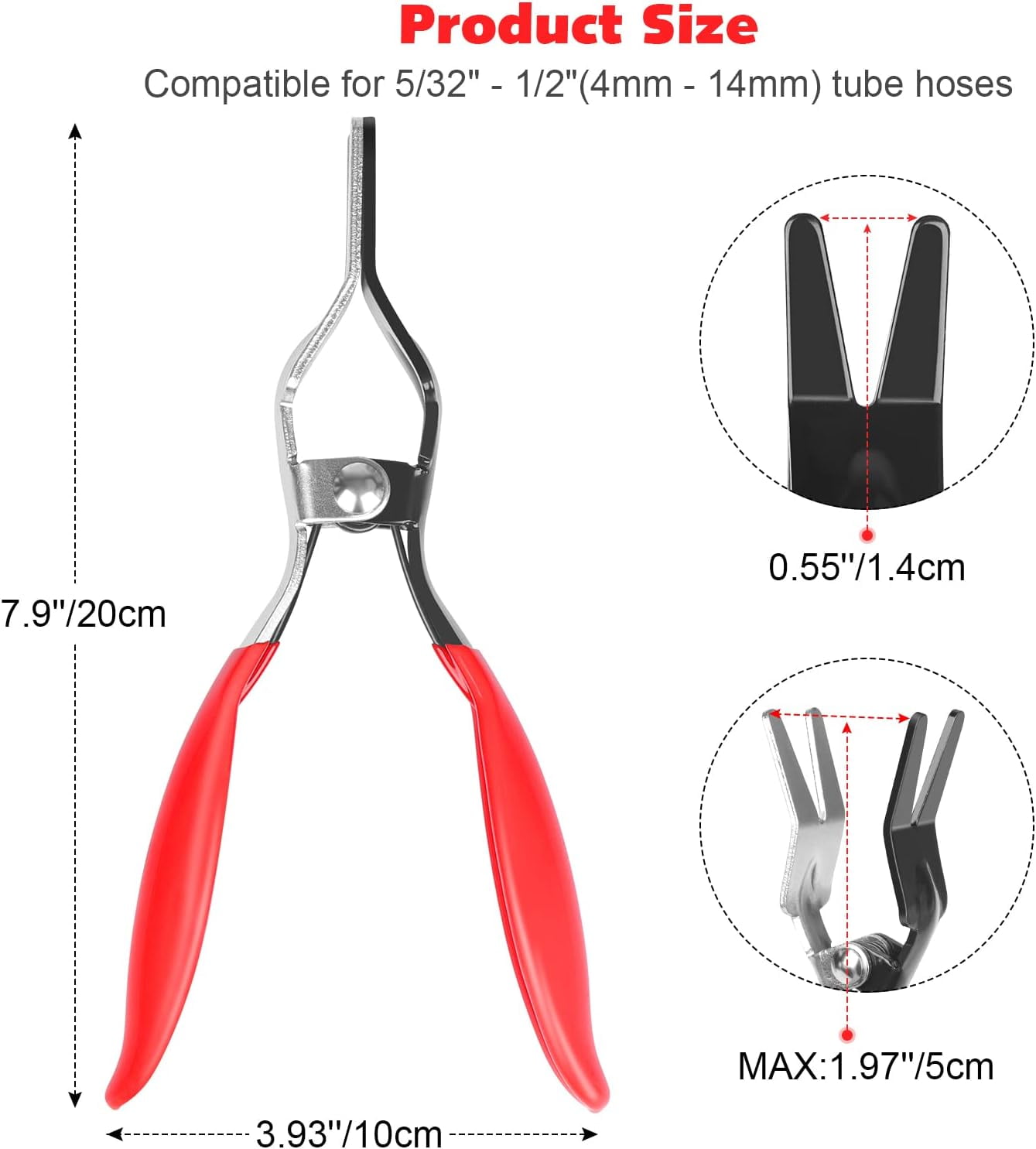 GHRTGR-Separator Pliers Pipe Repairing Tool, Automobile Hose Remover ...