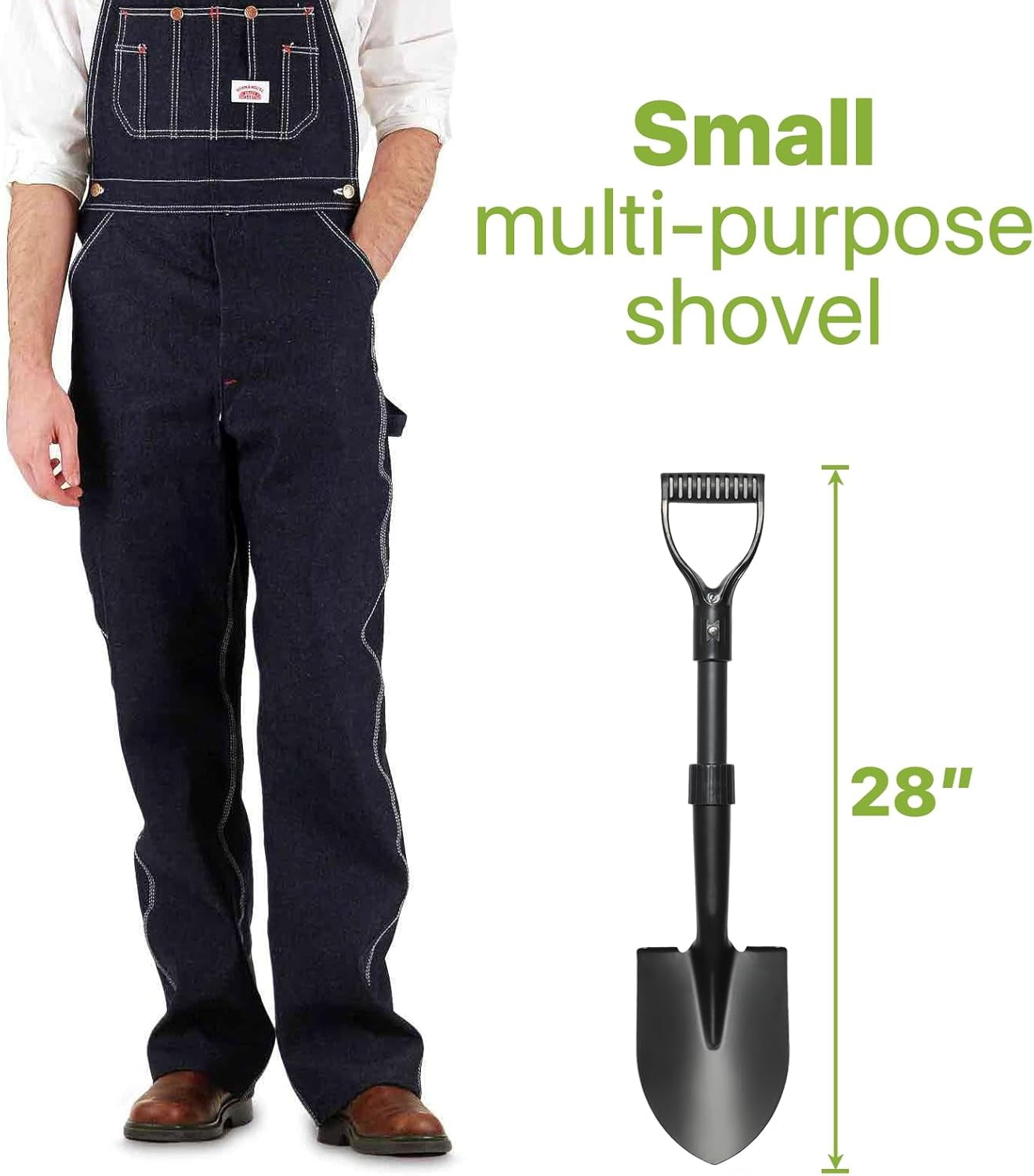 GHRTGR-Shovel, Garden Shovel for Digging, 28" Gardening Shovels Heavy Duty with D Handle ...