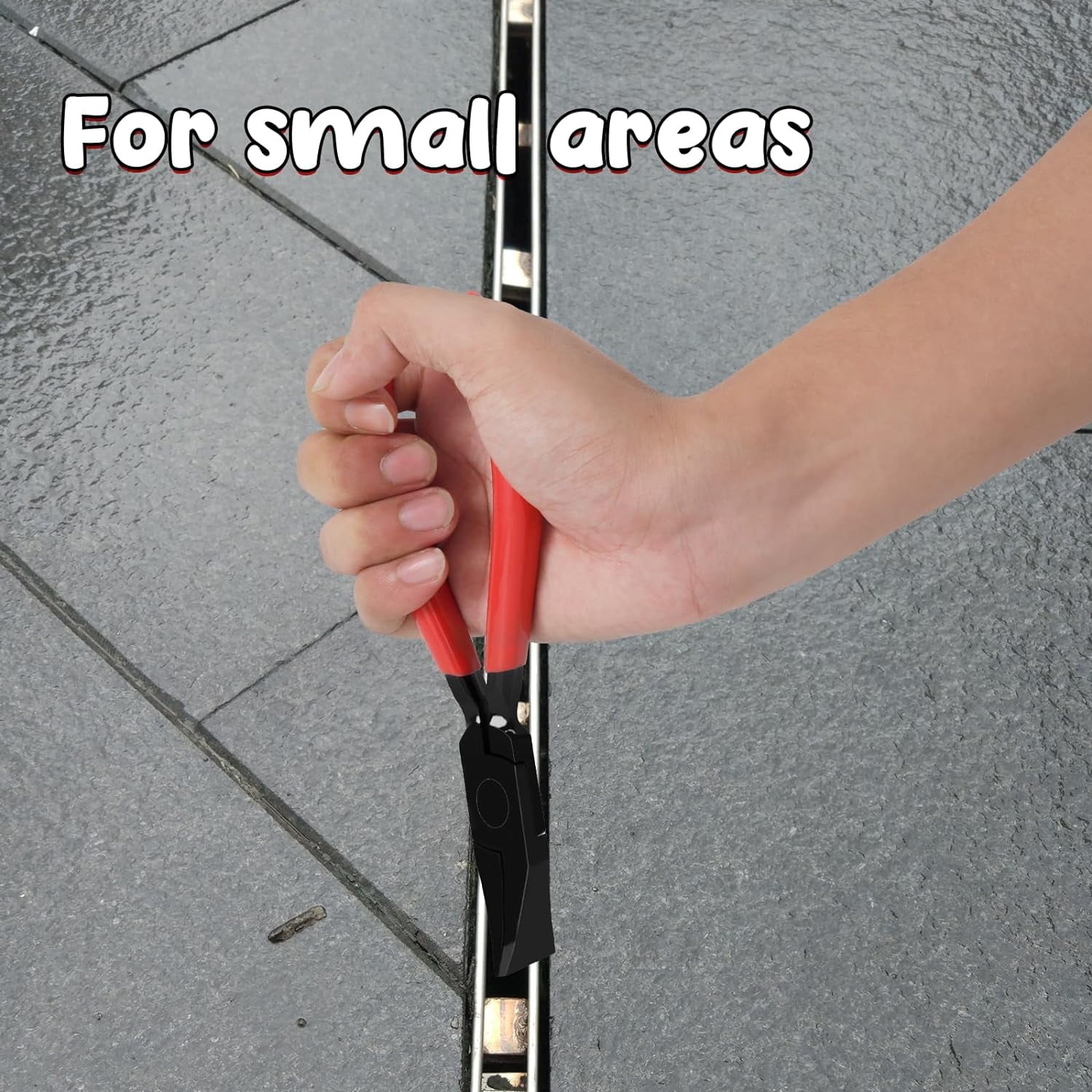 GHRTGR-Steel Metal Hand Seamer, 7-Inch Small Metal Sheet Straight ...