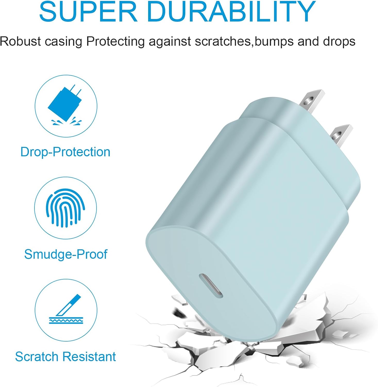 GHRTGR-Type C Charger Fast Charging - 25W USB C Charger Block, Android ...