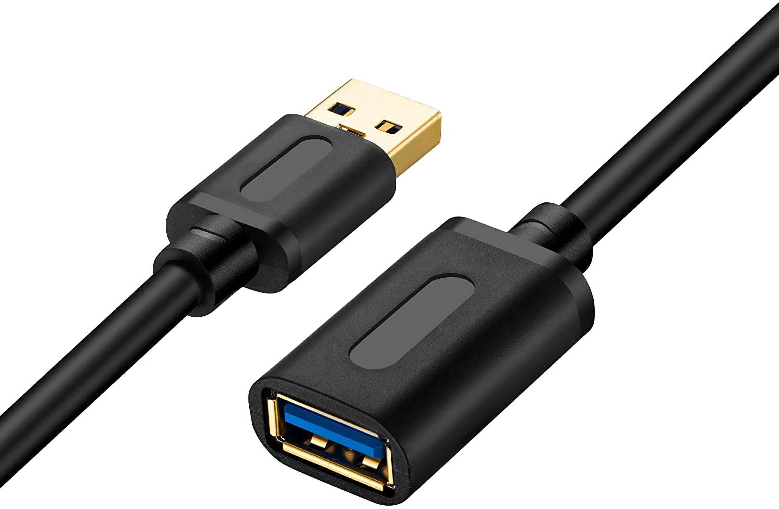 GHRTGR-USB 3.0 Extension Cable 3Ft, USB 3.0 High Speed Extender Cord ...