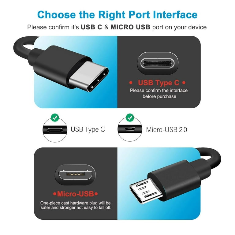 kindle charging cable type