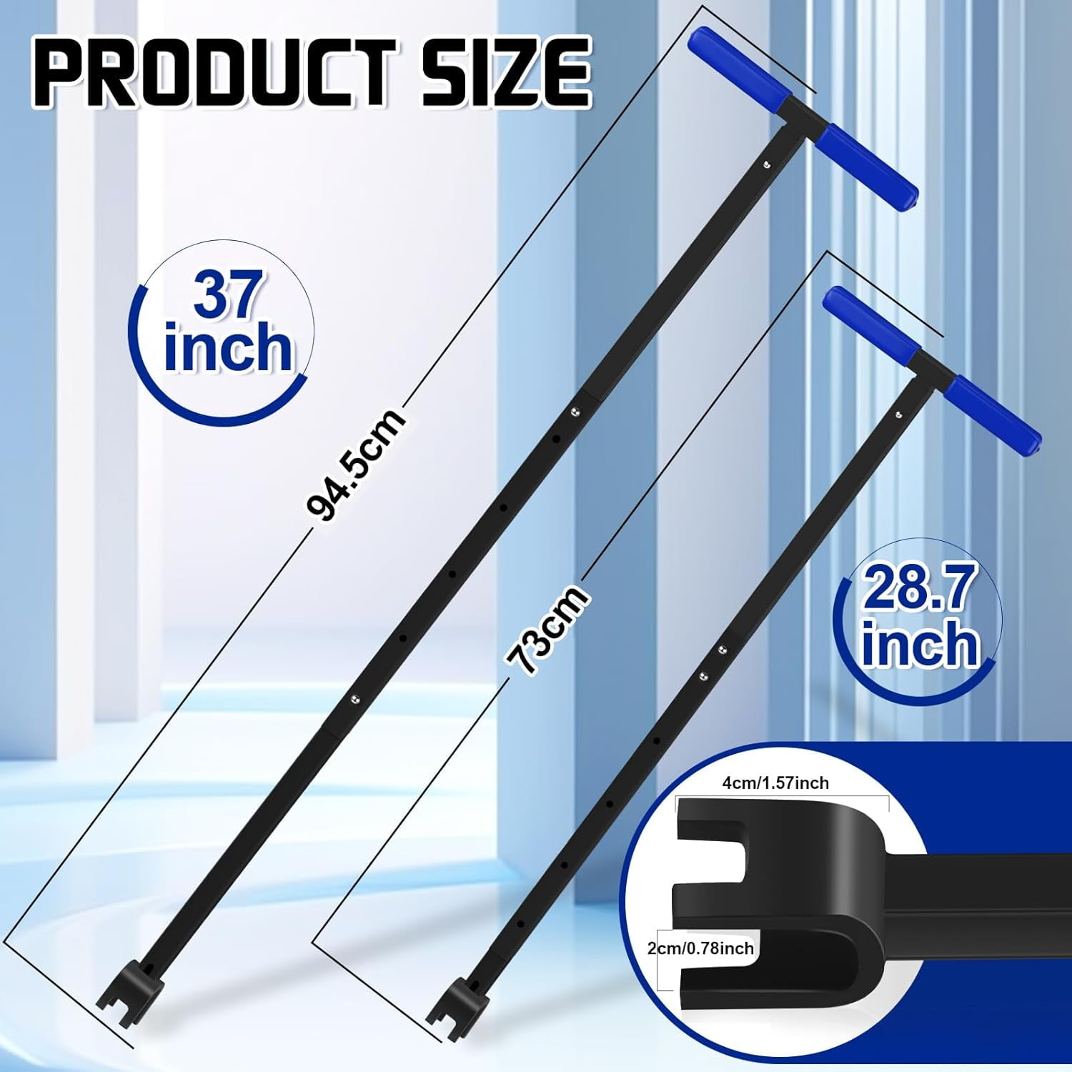 GHRTGR-Water Meter Key Shut Off Tool 15 Inch to 28 Inch with 4-way ...