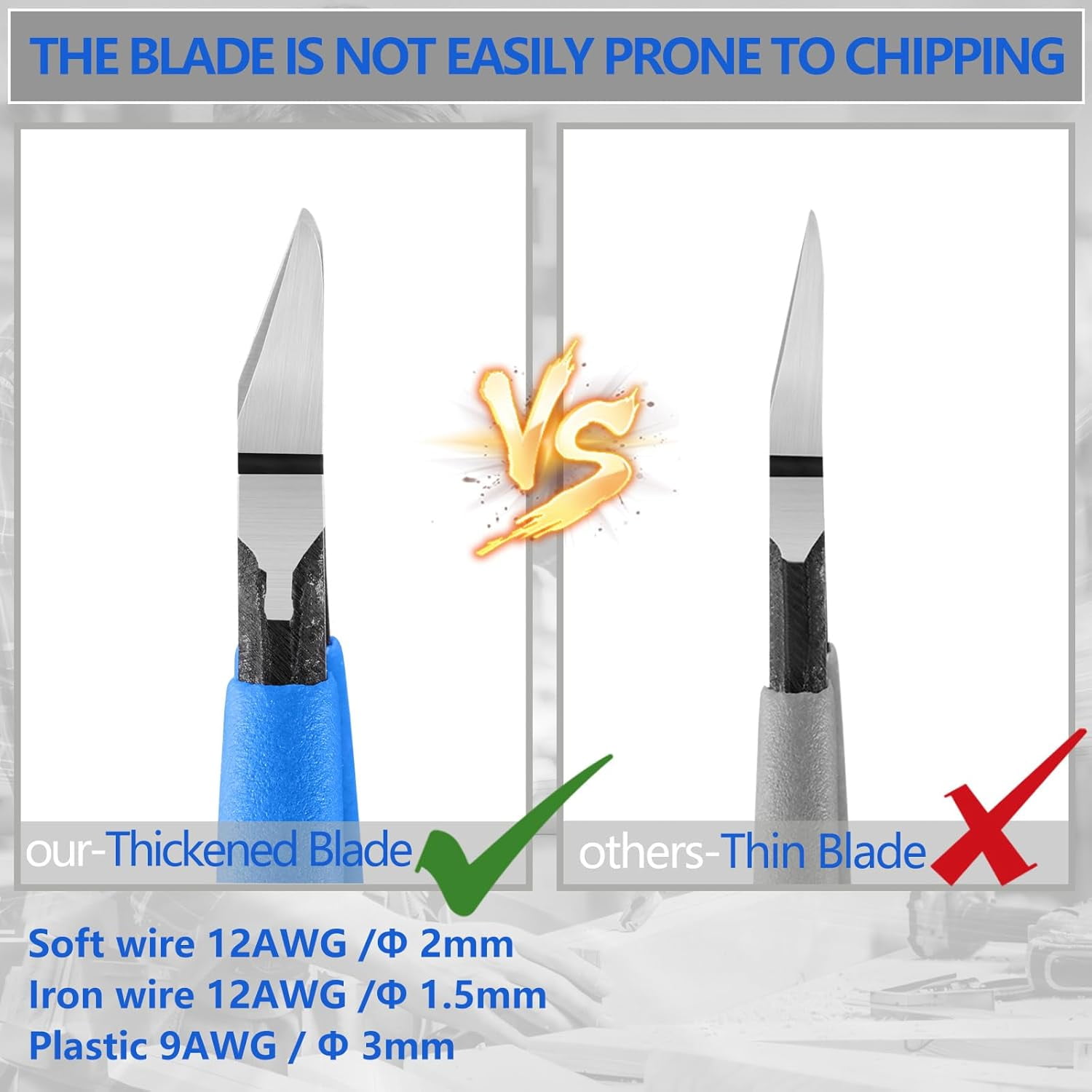 GHRTGR-Wire Cutters Flush Cutters for Jewelry Making, Ultra-Sharp Side ...