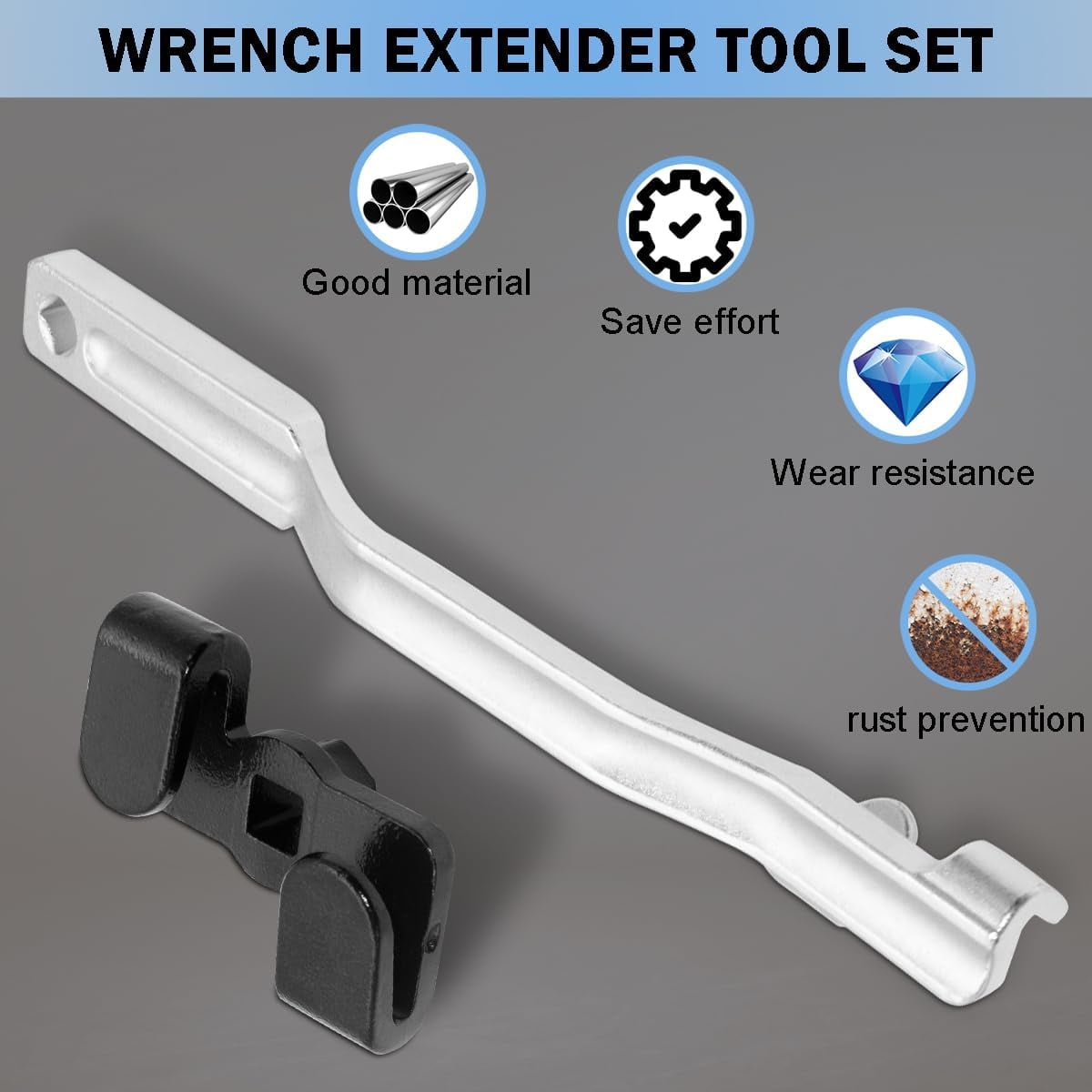 GHRTGR-Wrench Extender Tool Bar Set,13.5'' Wrench Extension Torque Tool ...