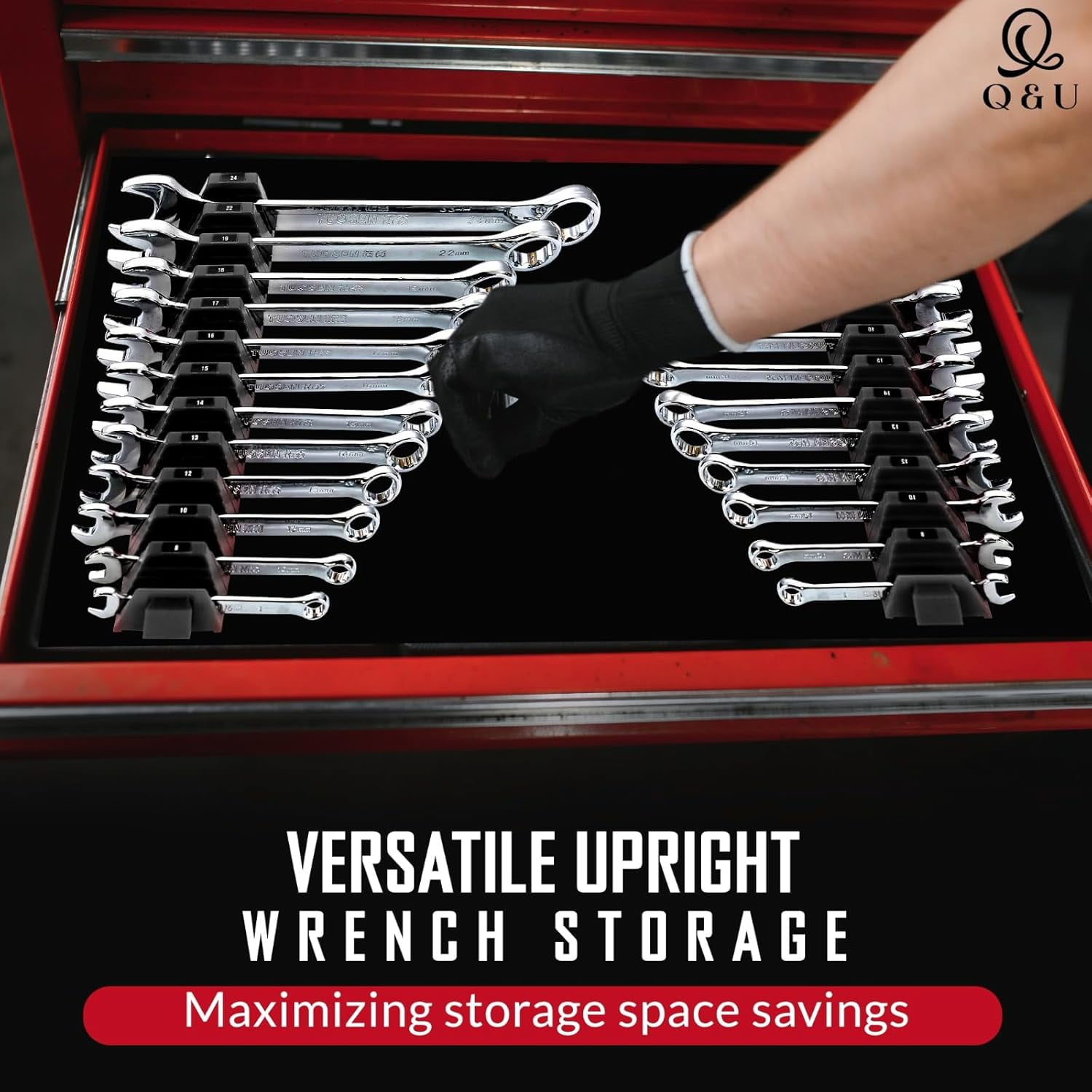 GHRTGR-Wrench Organizer Modular System – 48 PCS Magnetic Wrench ...