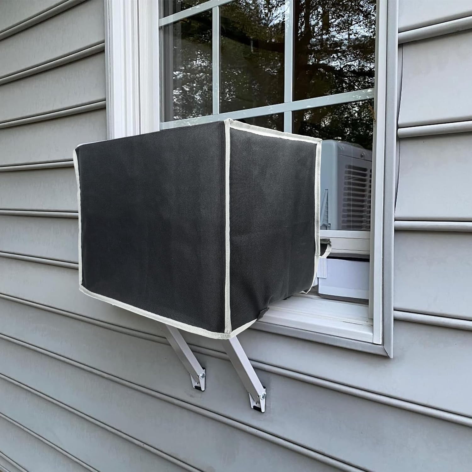 GHRTGR-air conditioner cover for midea U shaped outside unit. AC Cover ...