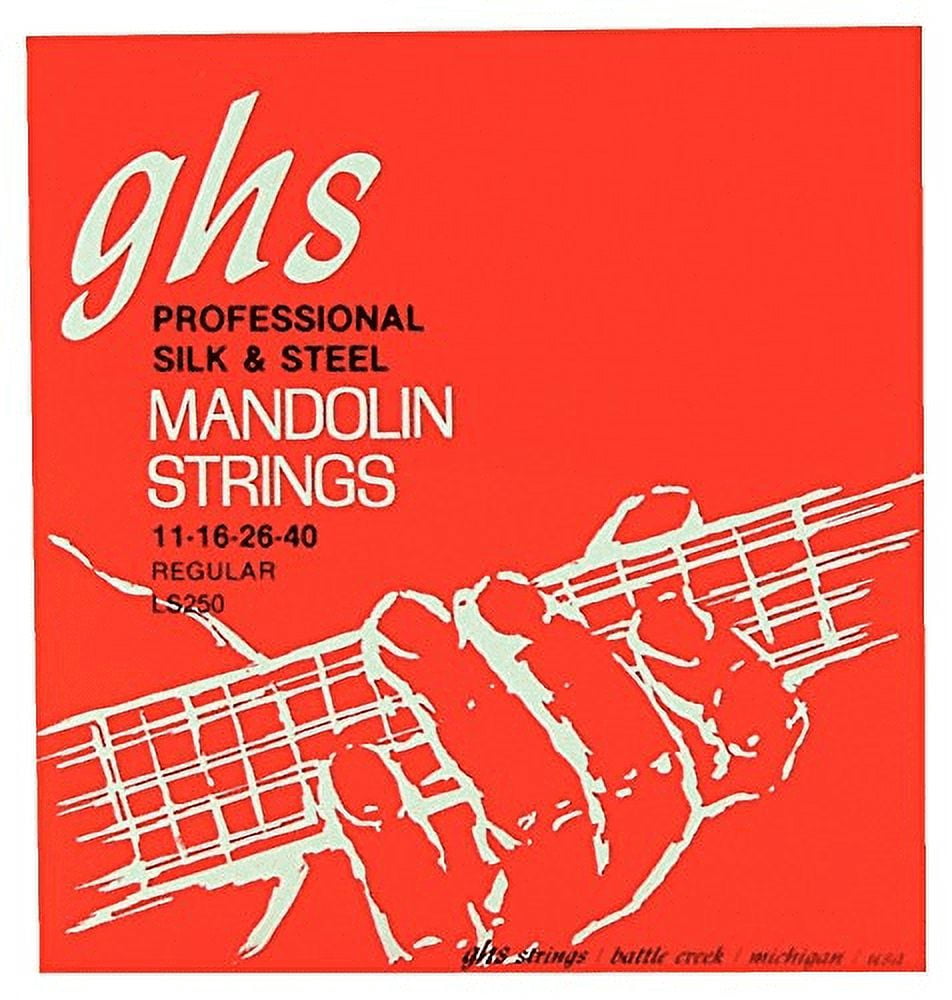 GHS Mandolin Silk & Steel Regular Strings - ( LS250 SET - Walmart.com