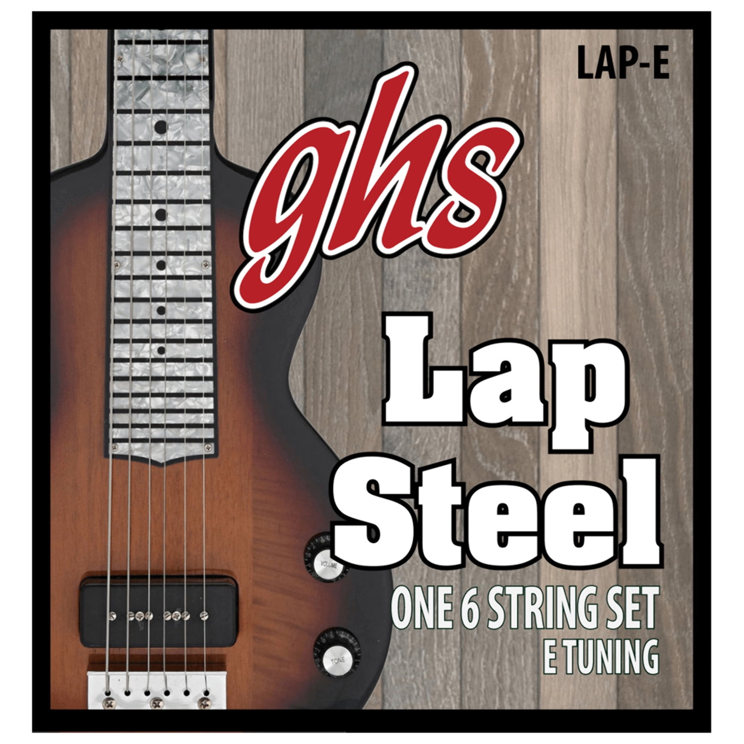 GHS Lap Steel Guitar Strings - LAP-E - E Tuning - Walmart.com