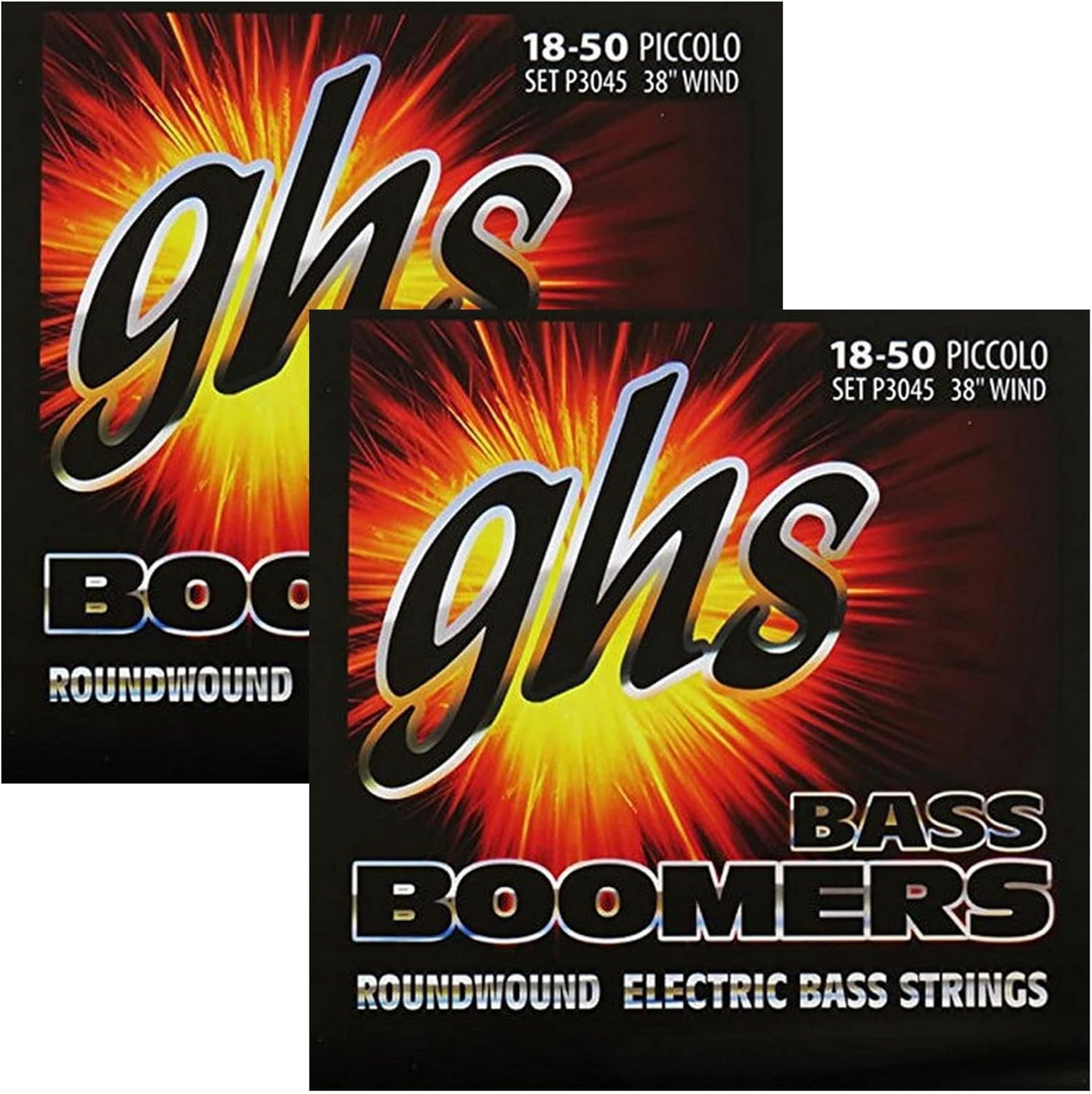 GHS Strings - Medium Scale - 4-String Electric Bass Boomer Strings ...