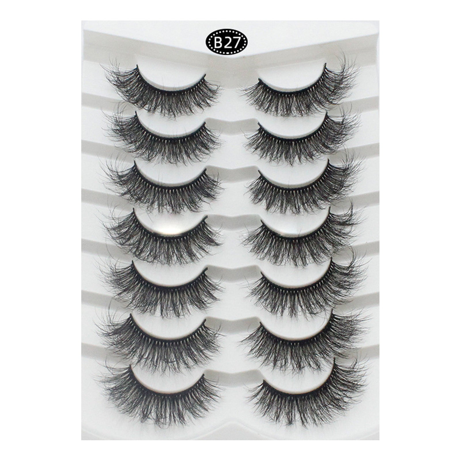 GHSOHS 5 Pairs Eyelashes Manga Lash Clusters Soft 3D 6D Lashes Clusters ...