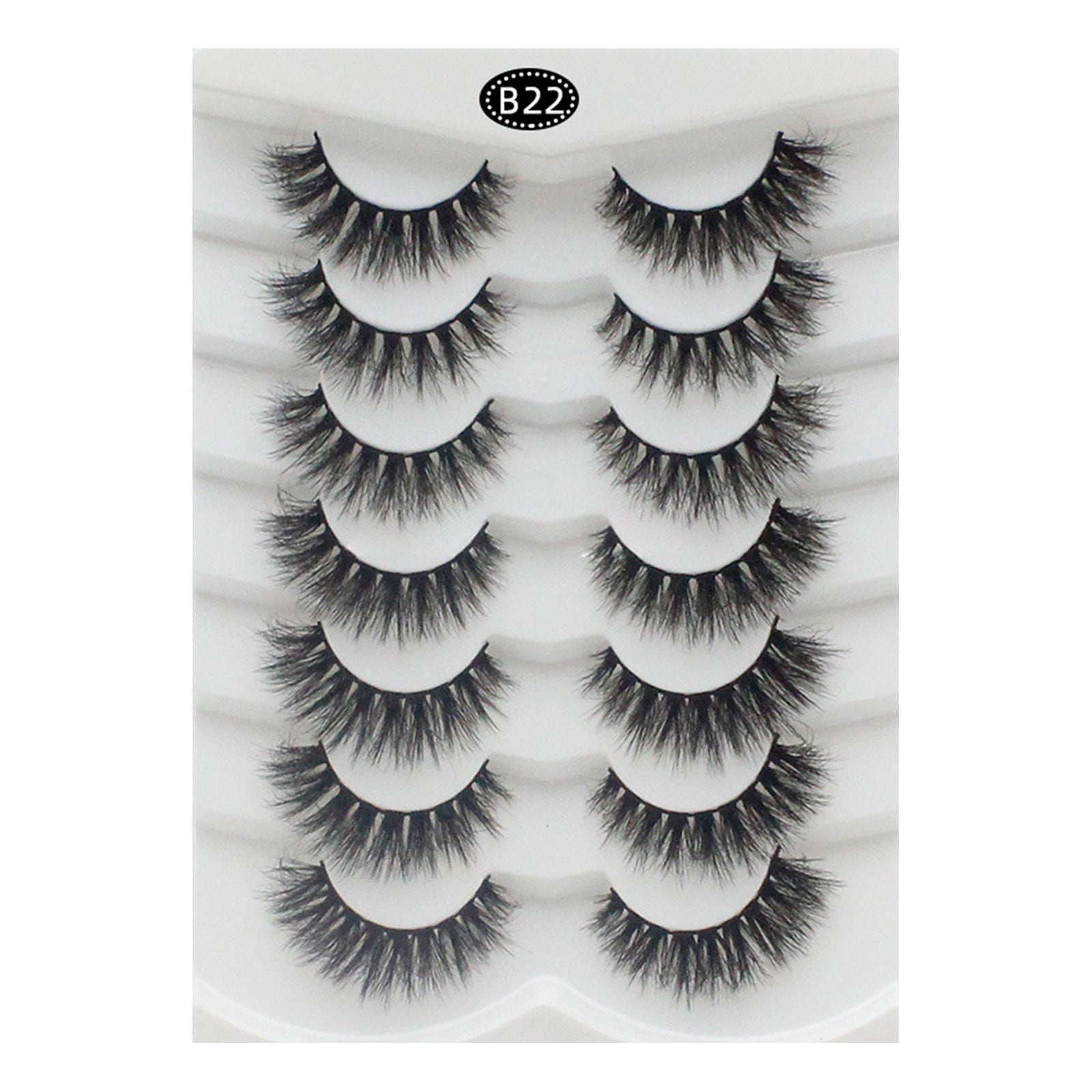 GHSOHS 5 Pairs Eyelashes Manga Lash Clusters Soft 3D 6D Lashes Clusters ...