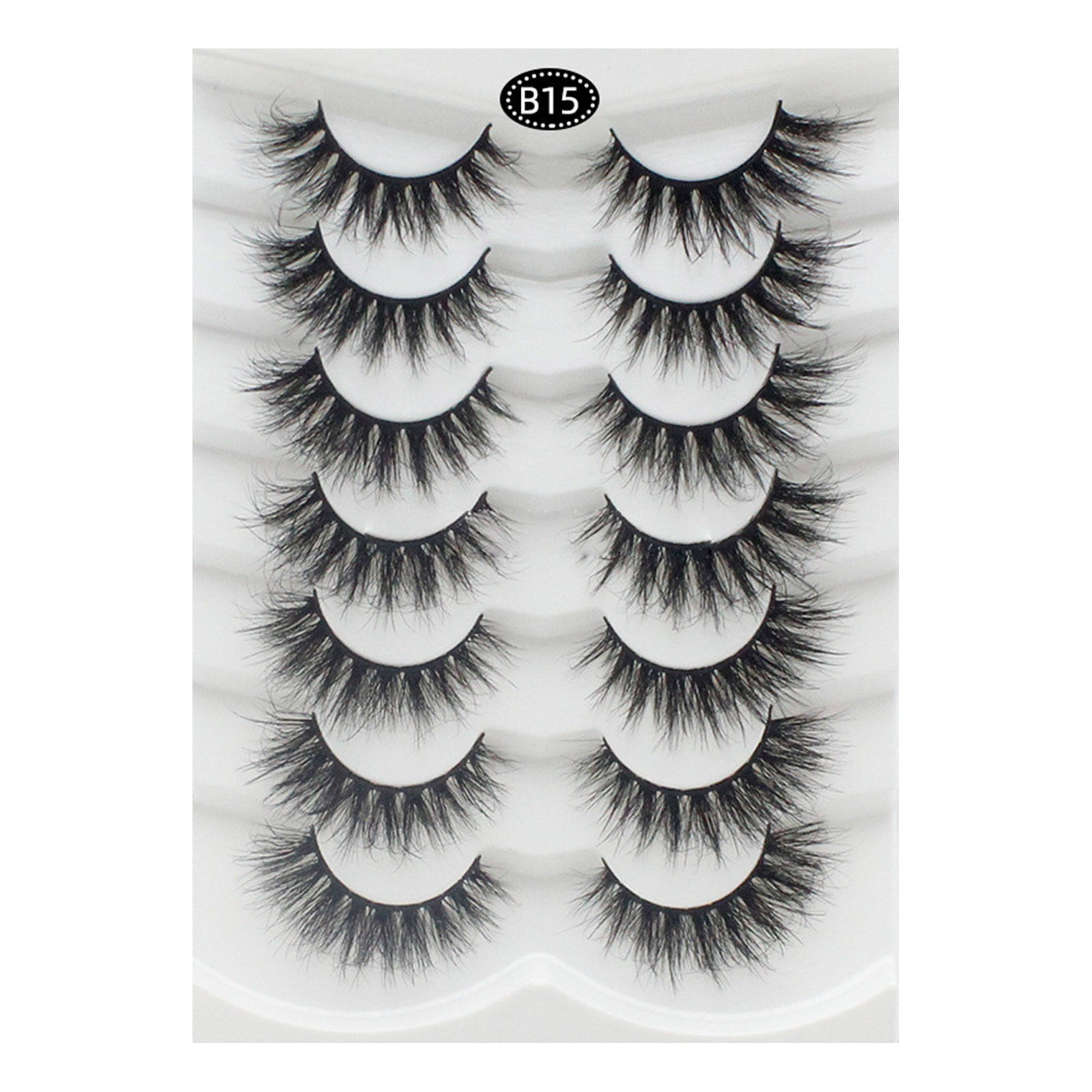 GHSOHS 5 Pairs Eyelashes Manga Lash Clusters Soft 3D 6D Lashes Clusters Thick Long Curling ...