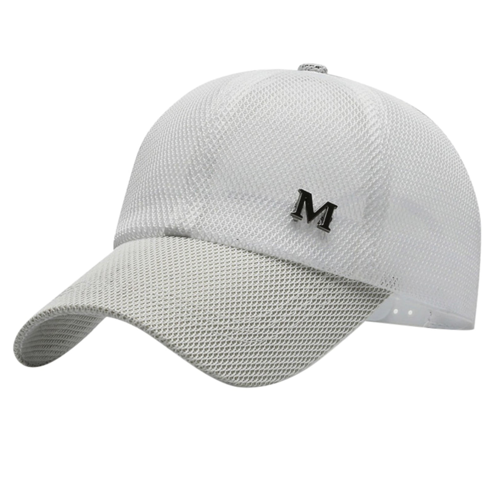 GHSOHS Baseball Cap Vintage Bucket Hats Packable Fedoras Mesh Hat ...