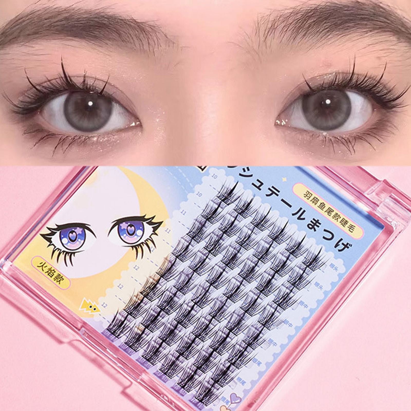 GHSOHS Eyelashes Cartoon Fairy False Eyelash Natural Superfine Stem ...
