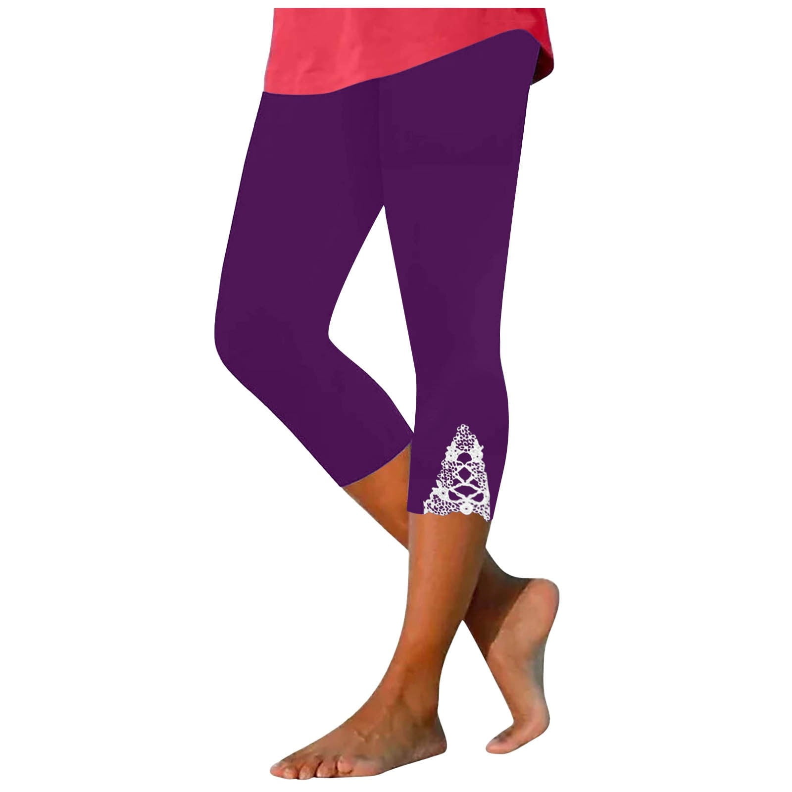 GHSOHS Leggings for Women Capri Leggings for Women's Tummy Control ...