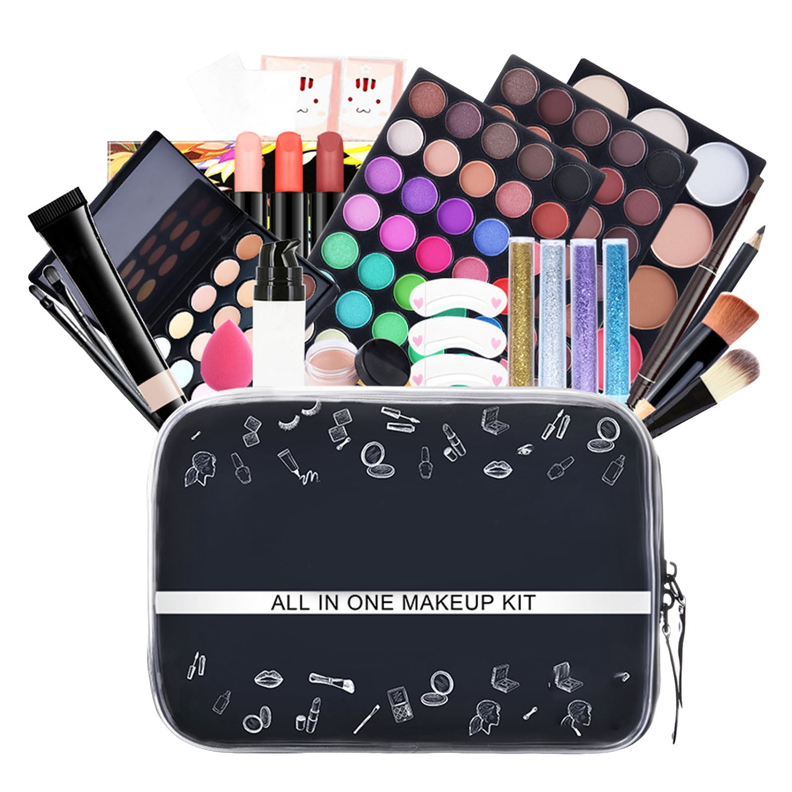 GHSOHS Makeup Set for Beginners Women 25 Pieces Natural Cosmetic Kit ...