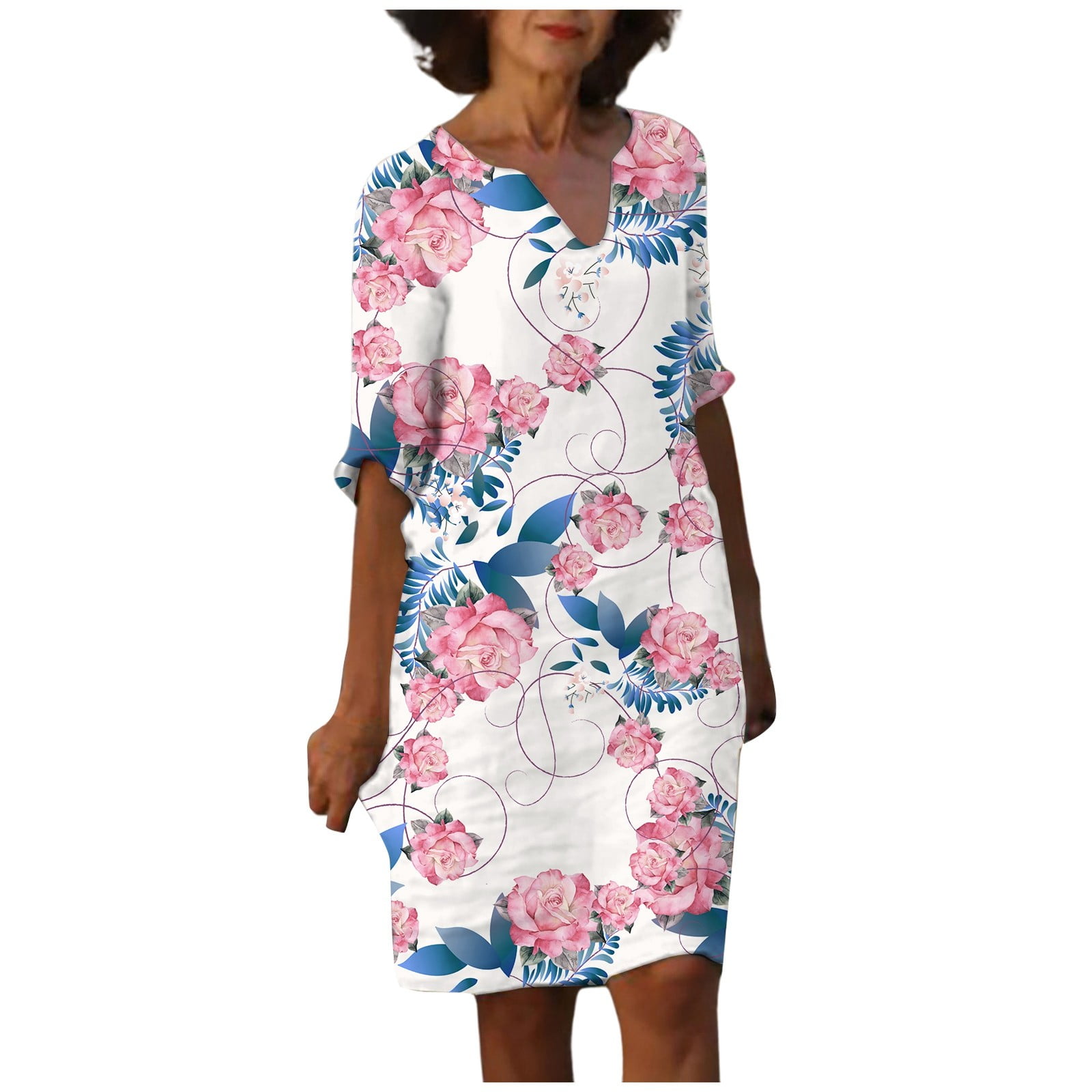 GHSOHS Spring Dresses Trendy Bridal Shower Dress Women's Summer Cotton ...