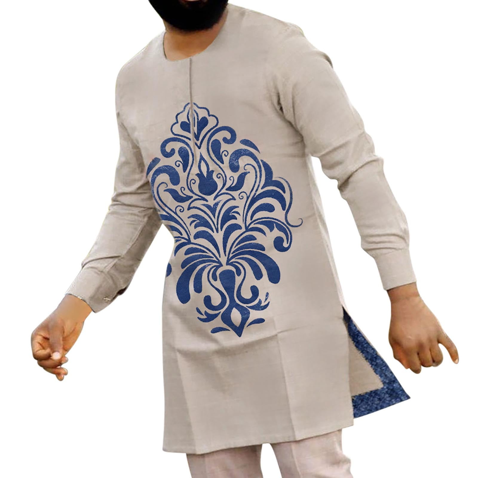 GHSOHS Velour Tracksuit Suits for Men Men's Traditional Suit Long ...