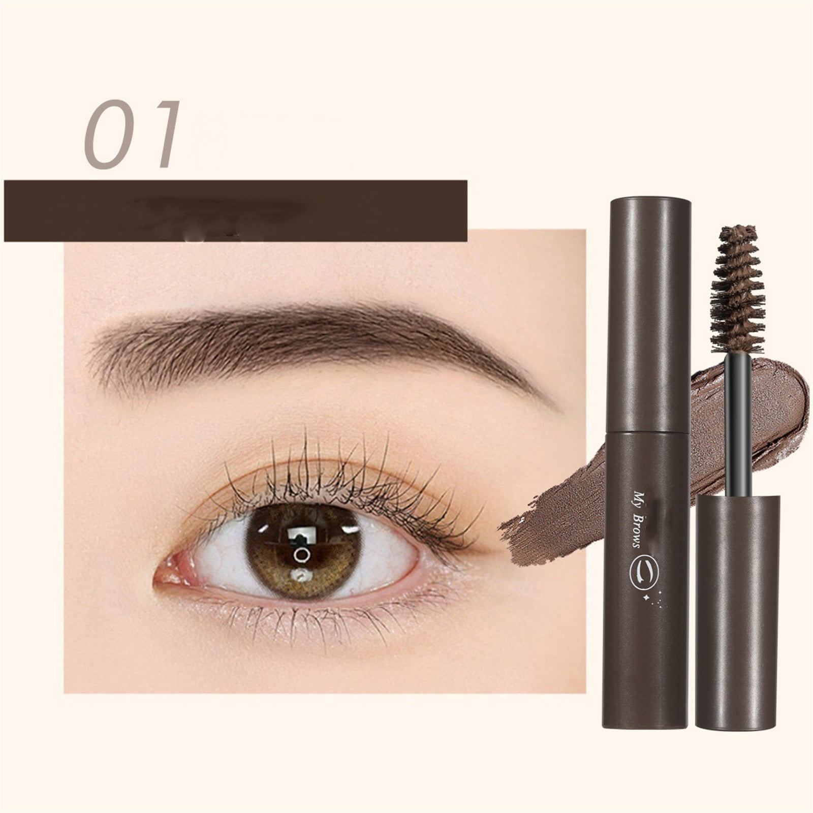 GHSOHS Washable Mascara Eye Makeup Waterproof Telescopic Mascara Black ...