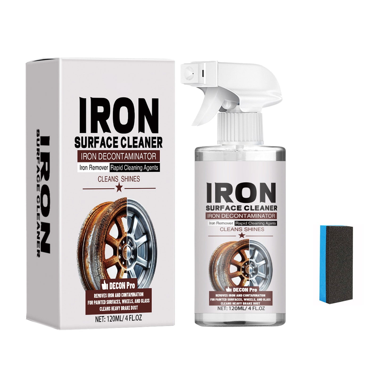 GHSOHS Wheel and Tire Cleaner Automobile Wheel Cleaner Tire Rim Cleaner ...