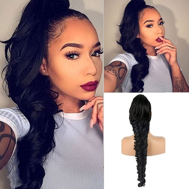 GHSOHS Wigs Human Hair Cute Wigs for Black Women Natural Wavy Wigs ...