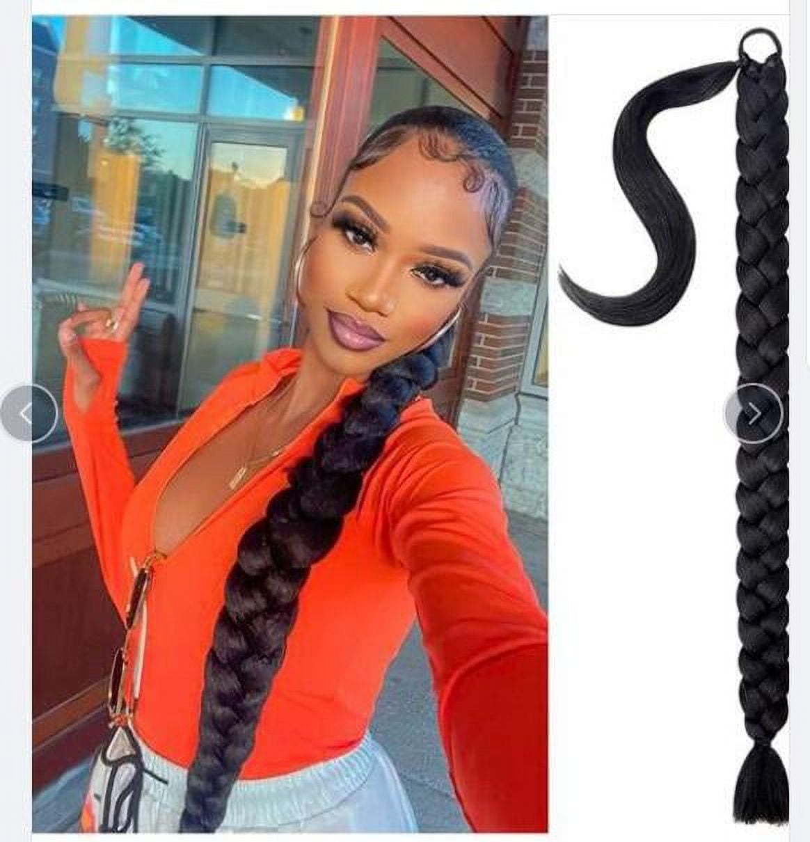 GHSOHS Wigs Human Hair Cute Curly Bundles Human Hair Long Braided ...