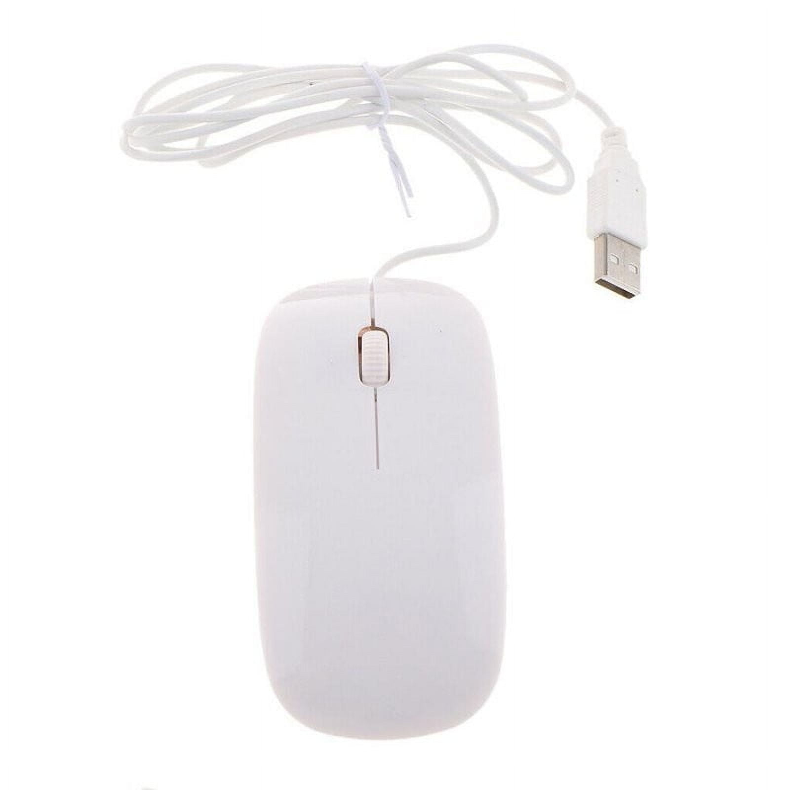 GHSOHS Wired Computer Mouse Ultra Thin Silent Clicks Smooth ...
