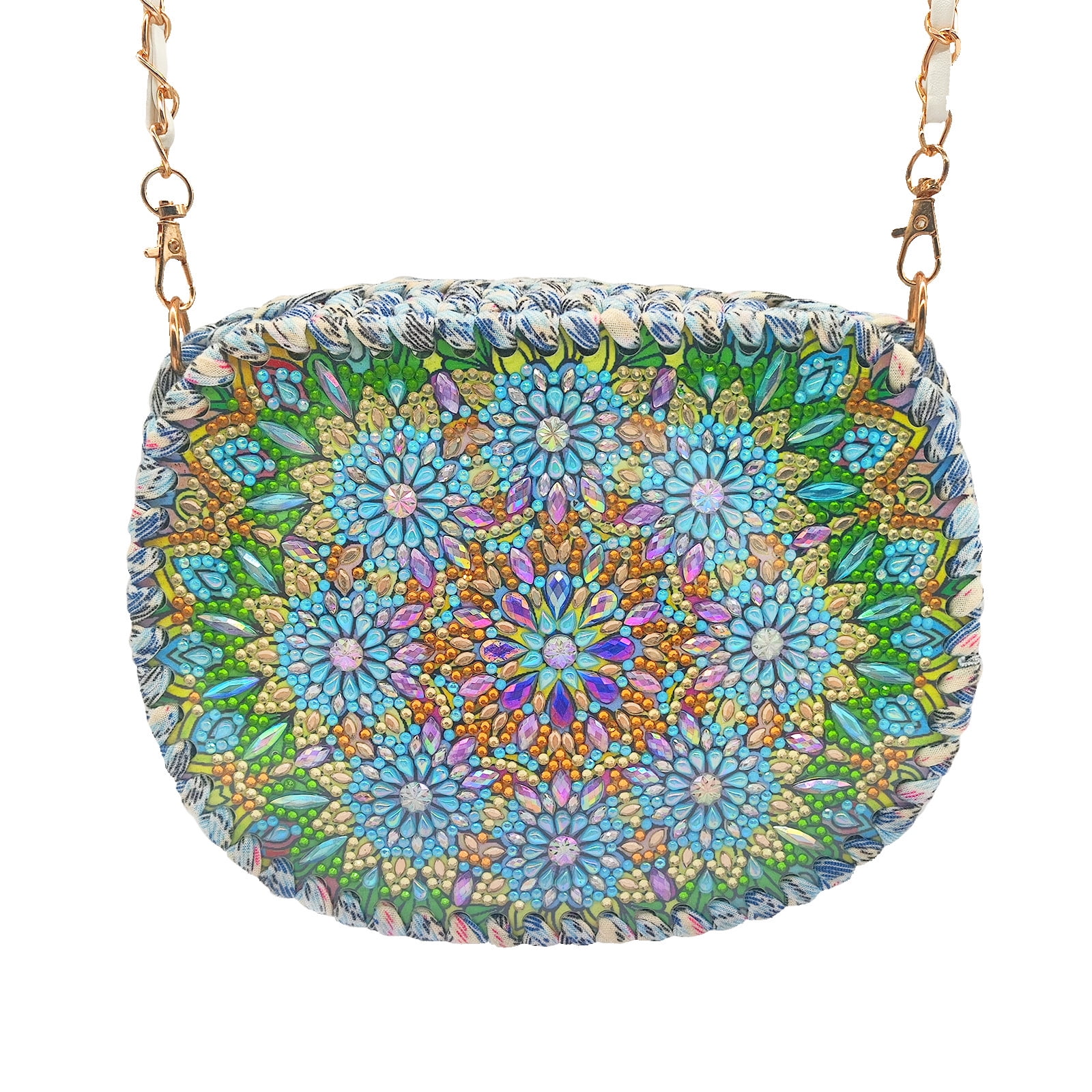 GHUNYUN DIY Dot Diamond Bag Diamond Art Painting Mandala Creative ...