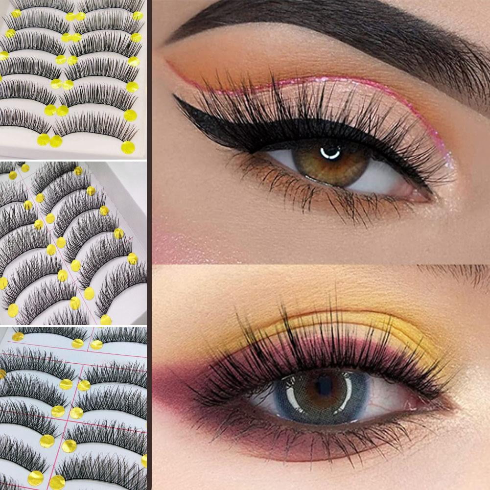 GHYJPAJK 008 Taiwanese Handcrafted Natural Eyelashes, Secretly ...