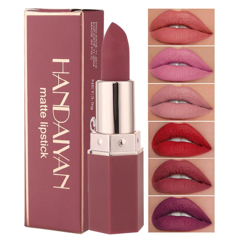 GHYJPAJK 04# Scarlethandaiyan 6 Colors Of Light And Mouth Red Lip ...