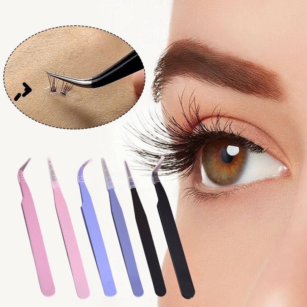 GHYJPAJK 115mm Purple Eyelash Color Packaging Eyelash Coloring Diy ...