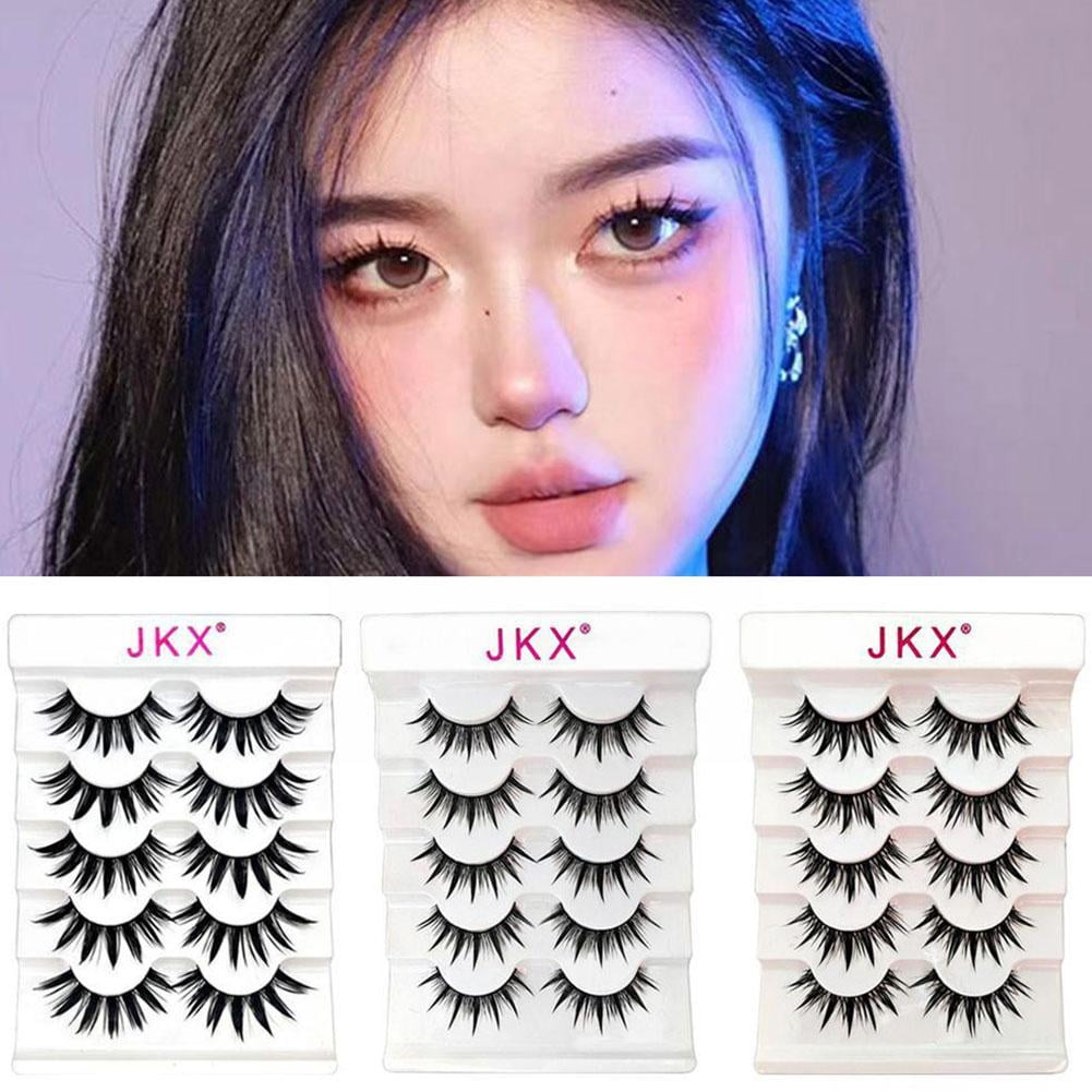 GHYJPAJK 4jkx Thai Style Wet Eyelashes Hot Sister'S Eyelashes With ...