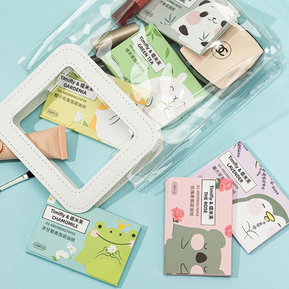 GHYJPAJK Bamboo Charcoal Side Oil-Absorbing Paper, Male And Female ...