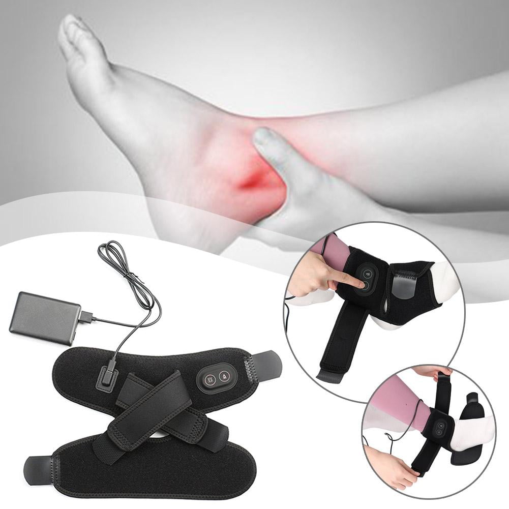 GHYJPAJK Black Electricity Heating Vibration Movement Ankle Support 5v ... GHYJPAJK Black Electricity Heating Vibration Movement Ankle Support 5v ...