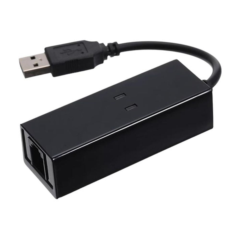 GHYJPAJK Black Single Port (A) Usb Fax Modem 56k External Modem Fax ...