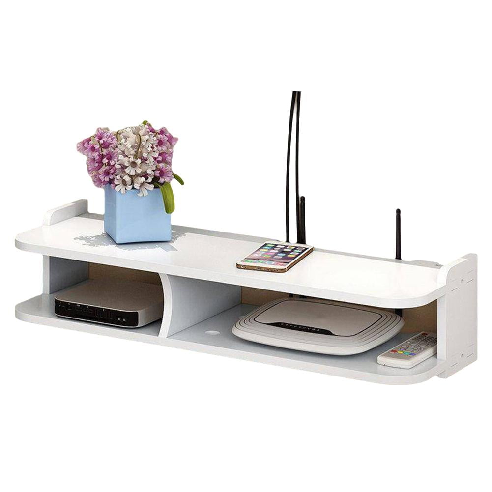 GHYJPAJK Decorative PerforationFree 3050cm WallMount Router Storage Box DIY - Walmart.com