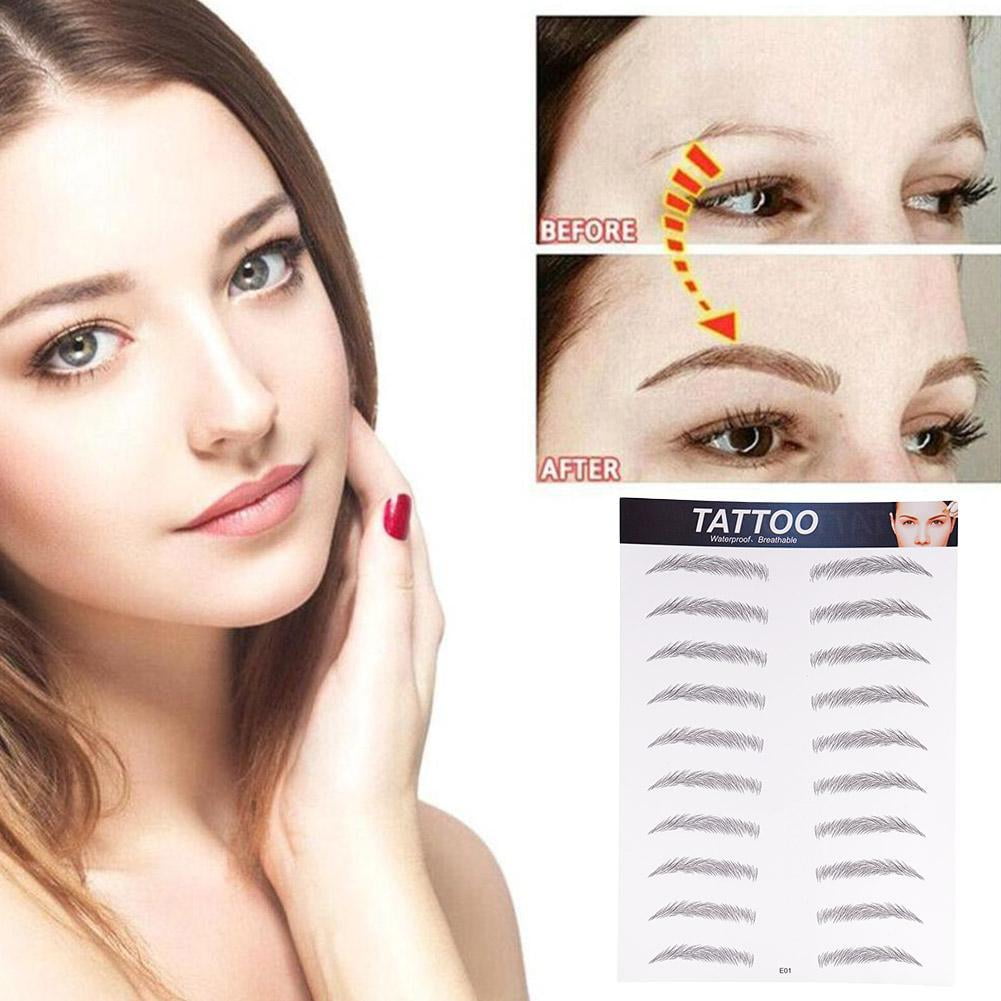 GHYJPAJK E02 Eyebrow Fabric 6d Life Style Eyebrow Fabric Waterproof ...