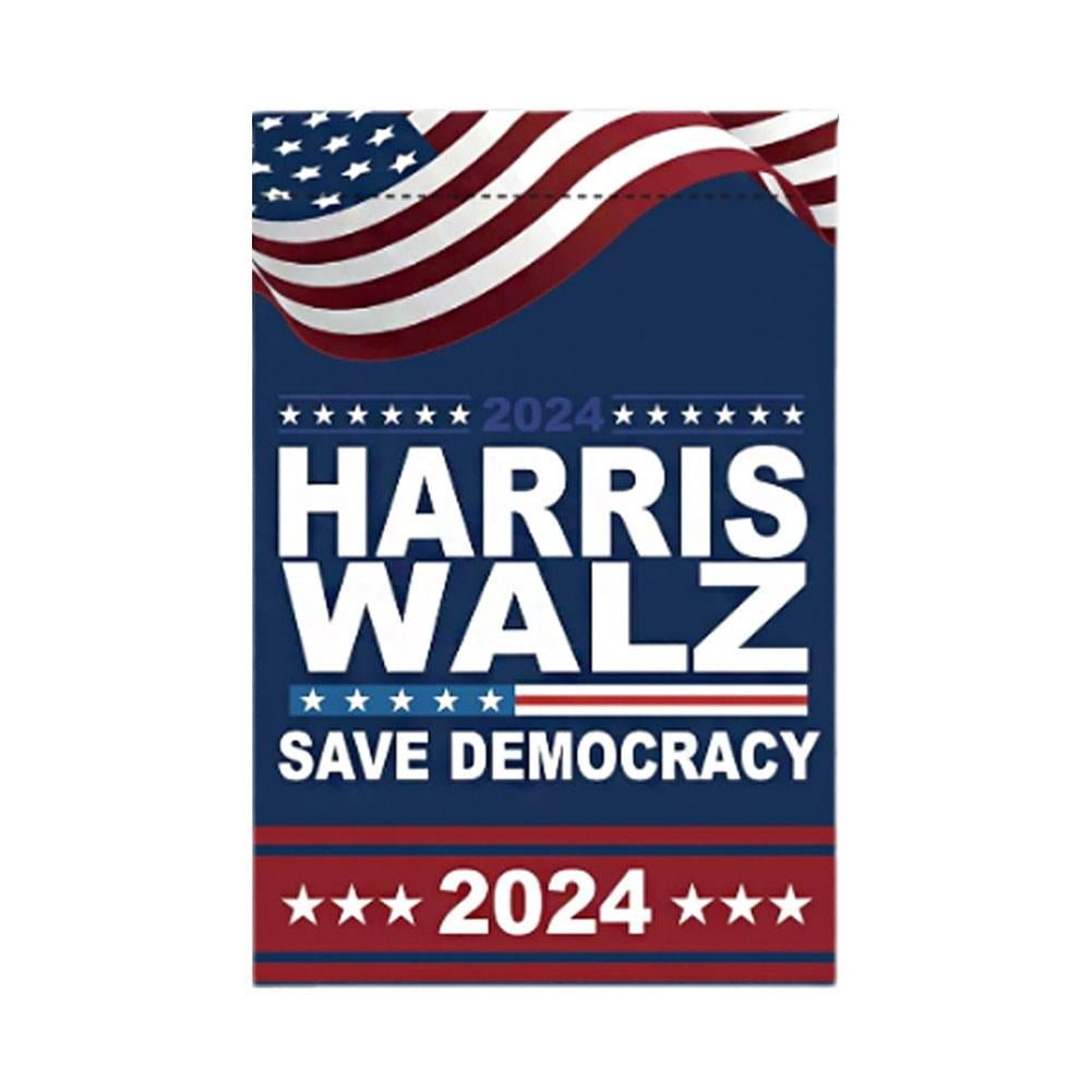 GHYJPAJK Harris Walz 2024 President Election Yard Sign Stake Kamala ...