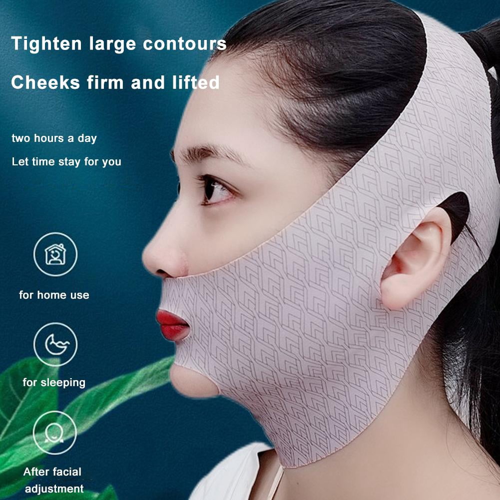 GHYJPAJK Horizontal Plastic Laces V 脸 Offer 拉面 罩紧 罩 罩 瘦 Bite Skin 脸Part ...