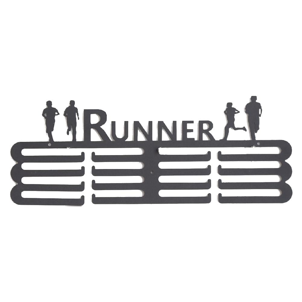 GHYJPAJK Runner Marathon Sports Commemorative Medals Medal Display Hook ...