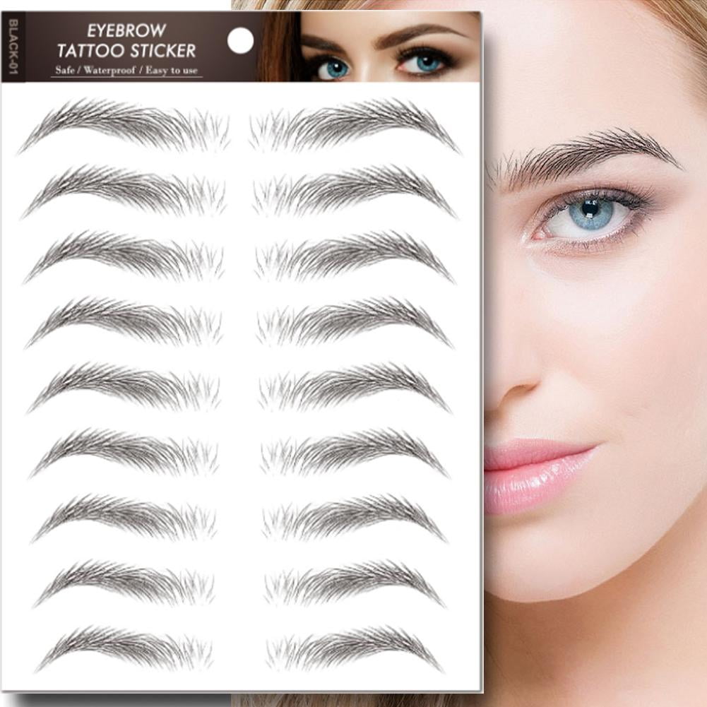 GHYJPAJK Scarlet Stm-02 6d True Black Eyebrows Semi-Permanent Diamond ...