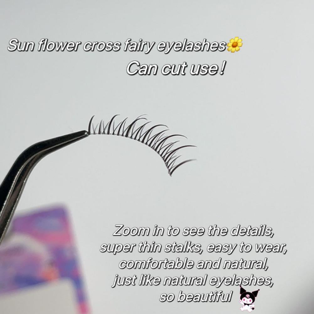 GHYJPAJK Small Flame Seedlings Lower Eyelashes 霏汐泵 Type Sun Flower 假 ...