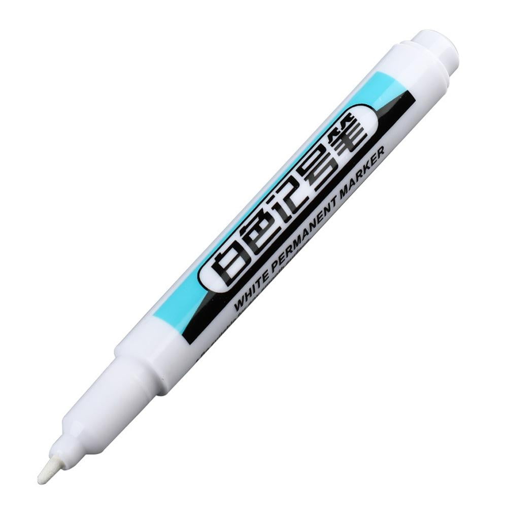SSRoirvbb White Paint Marker Pen Waterproof Bike Car Tyre Permanent ...