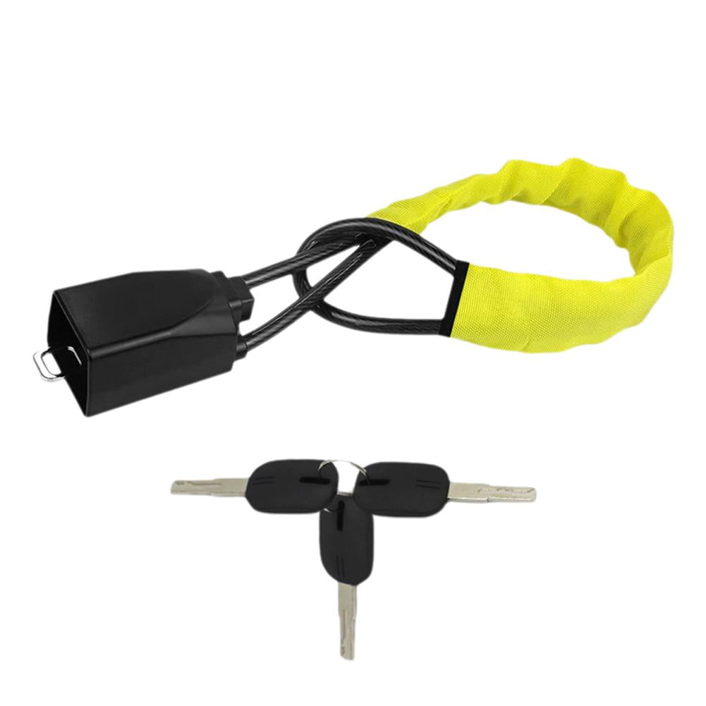 GHYJPAJK Yellow (B)Car Steering Wheel Lock New Universal Seat Belt ...