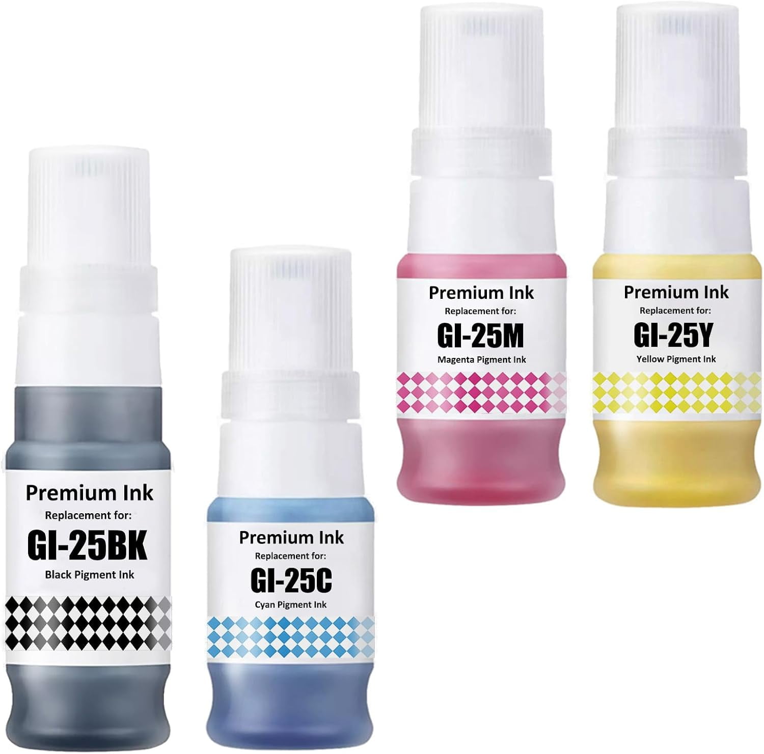 GI-25 GI25 GI 25 Ink Refill Bottles Compatible for Canon MAXIFY GX1020 ...