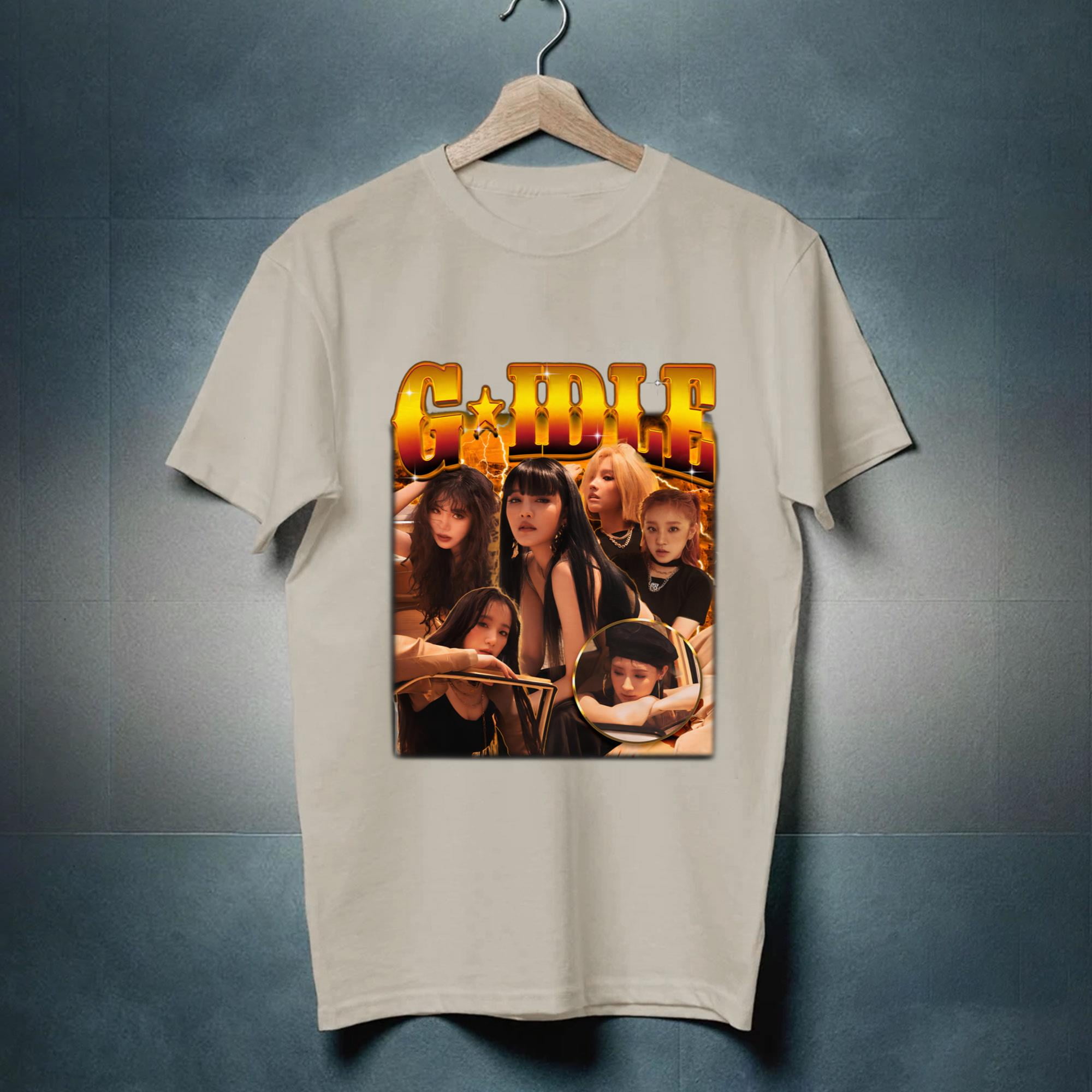 GI-DLE Bootleg Shirt - K-Pop Inspired Tee - Walmart.com