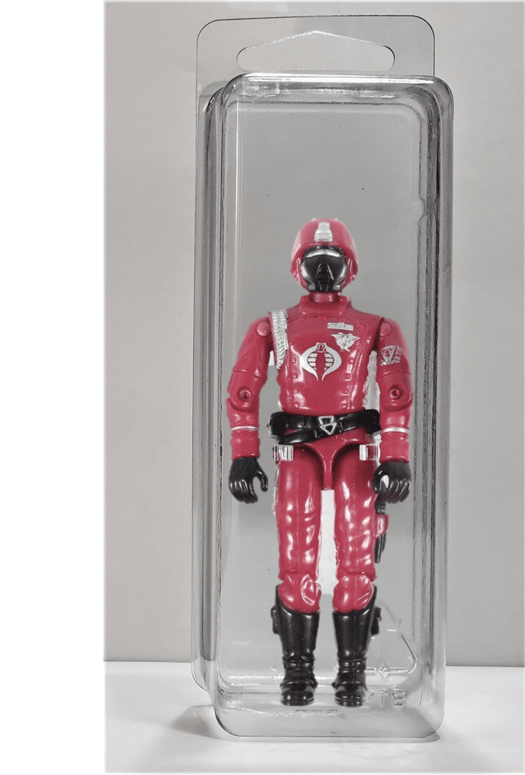 GI JOE action figure blister case LOT 500 protective clamshell display ...