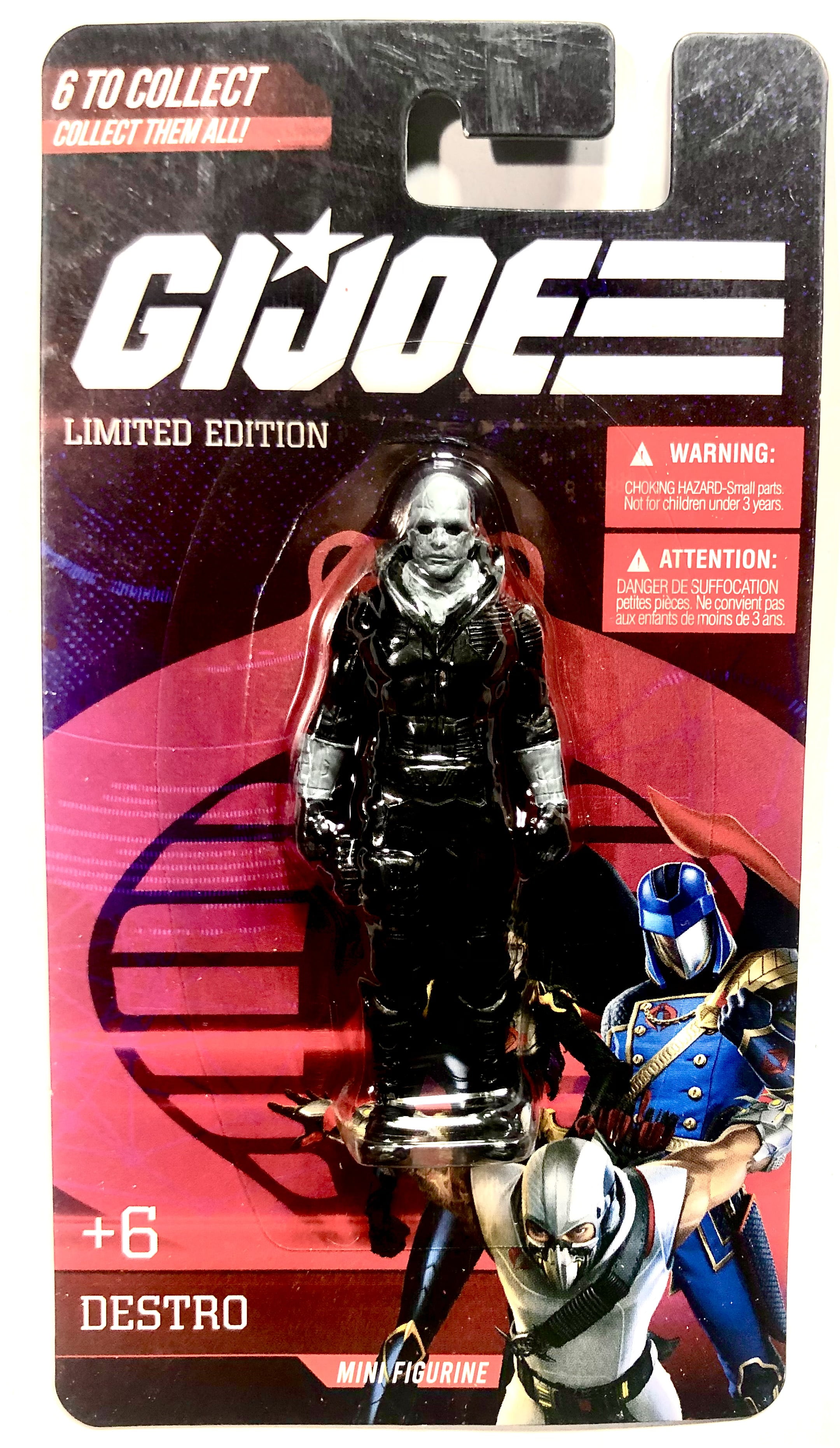 GI Joe 2021 Limited Edition Destro Mini Figure - Walmart.com